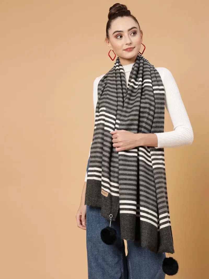 Buy Striped Stole Online at Best Price in India - Suvidha Stores